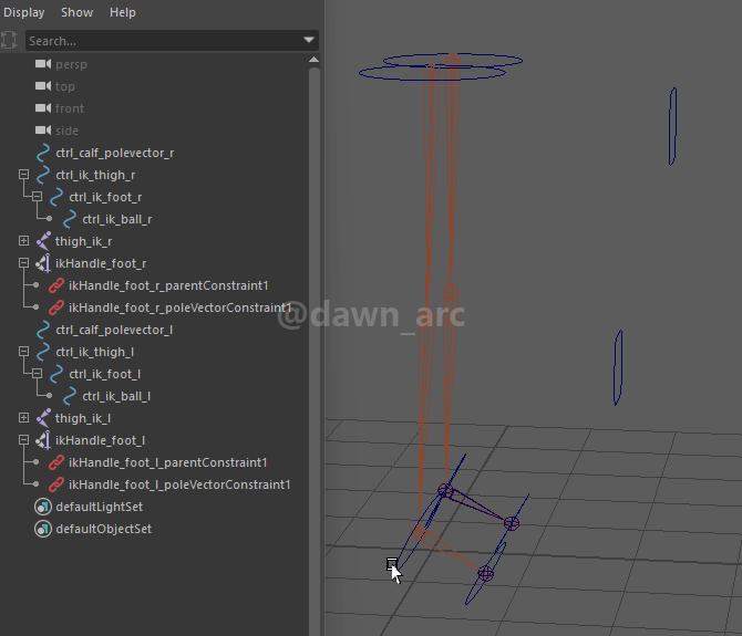[Maya]Rigging 06 - Foundations of IK